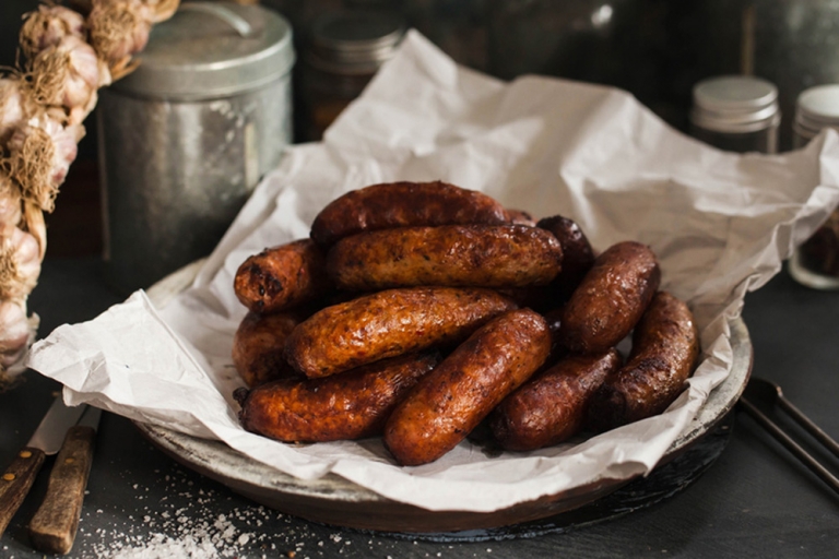 Sausage, Hot Linked - Winsky Farm: Local Beef and Pork in Oxford, MA